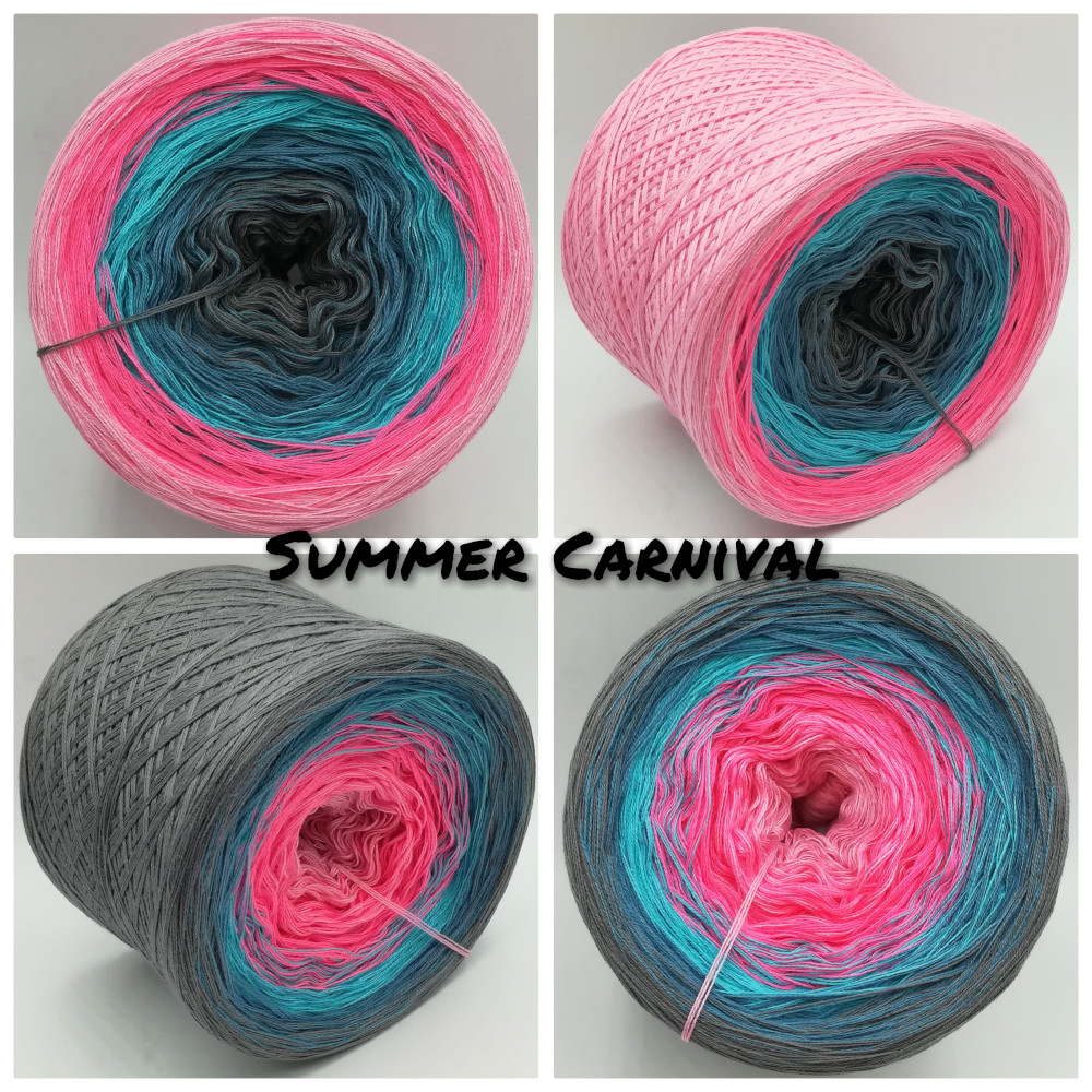 Stricktruhe - (ab 0,011€/Meter) Summer Carnival